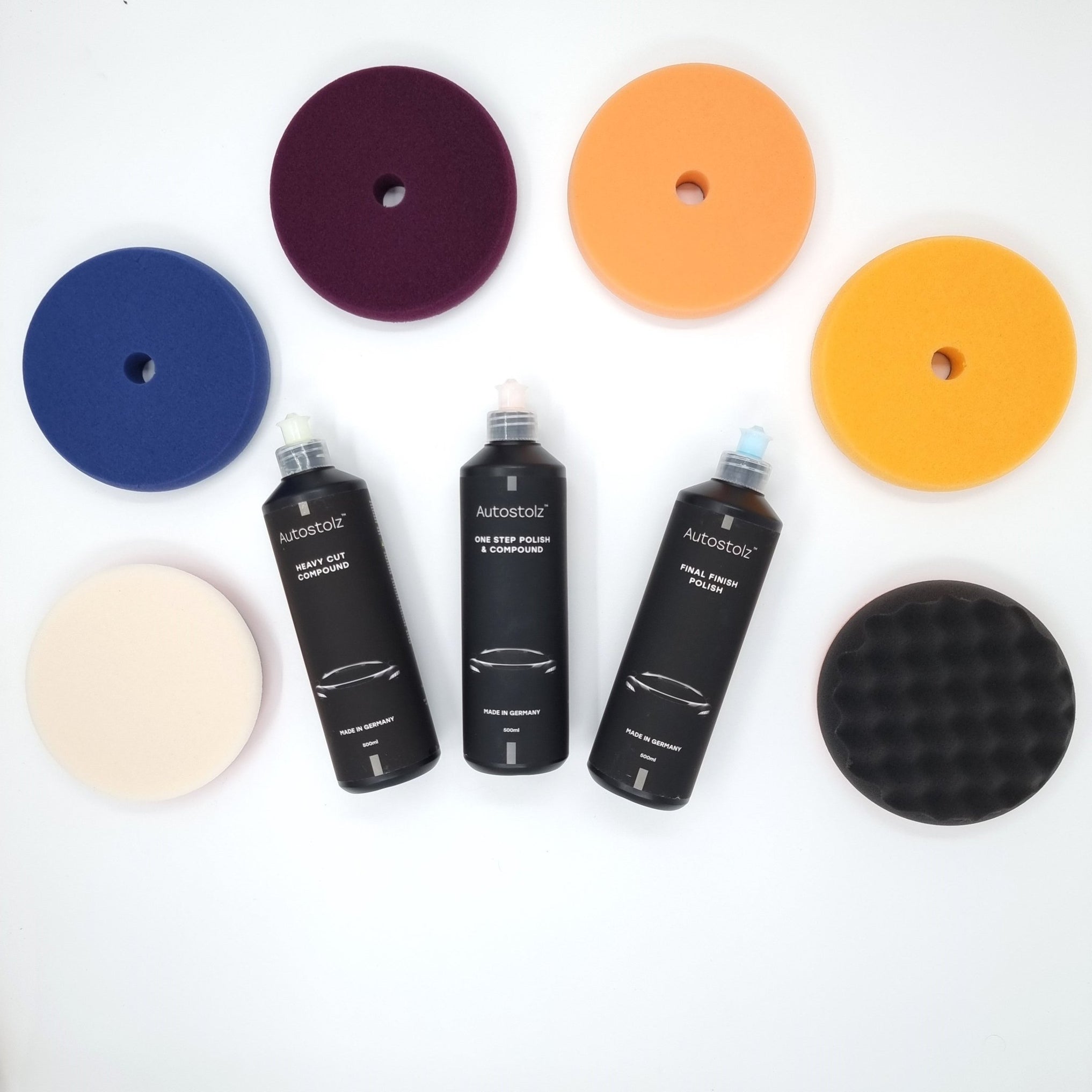 Autostolz Polishing Pad Chart — Lovecars