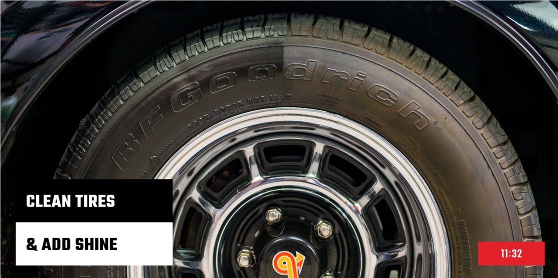 How to Clean Tyres & Add Shine — Lovecars