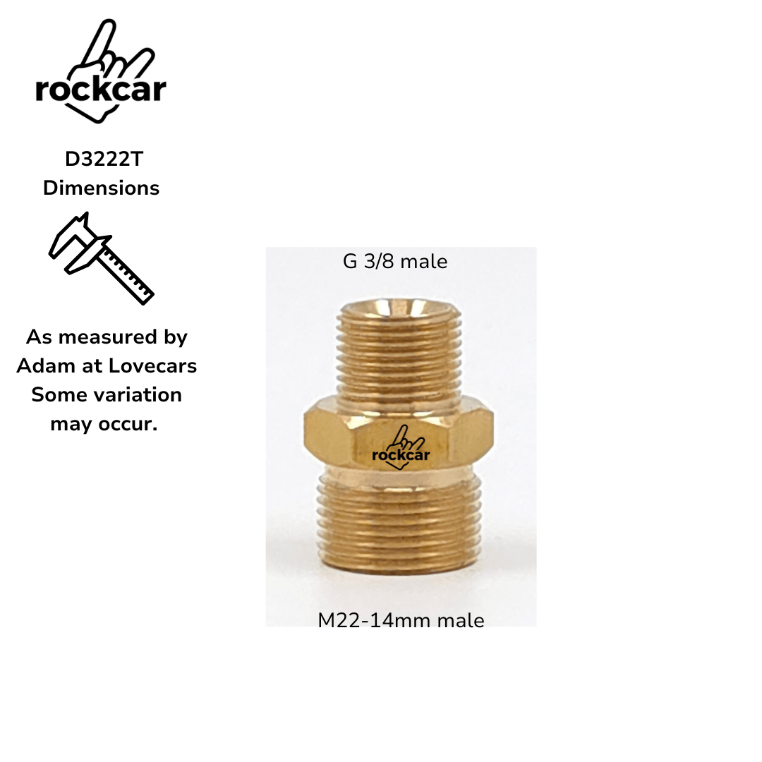 2 threaded Missing Link Connecting Adapter to connect foam trigger to ...