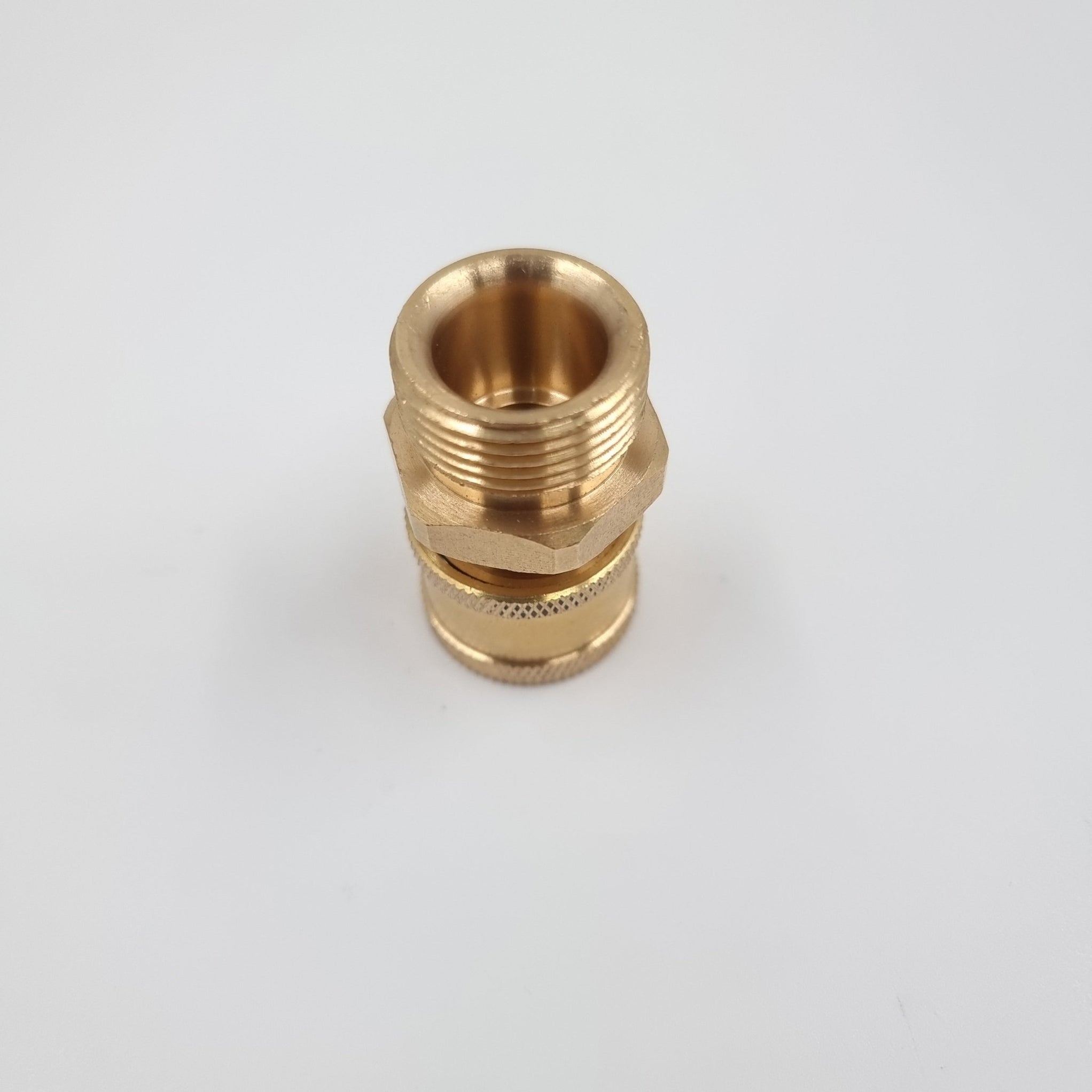 Brass Quick Connect Fitting - Adapter to add quick release. M22-14mm a ...
