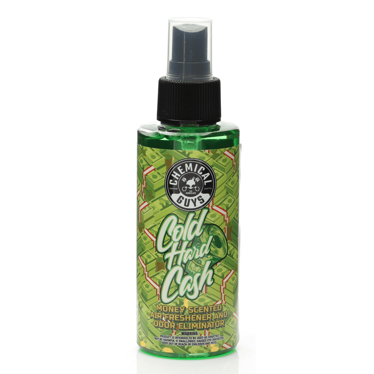 Chemical Guys Cold Hard Cash Air Freshener 118ml – Crisp Clean Paper ...