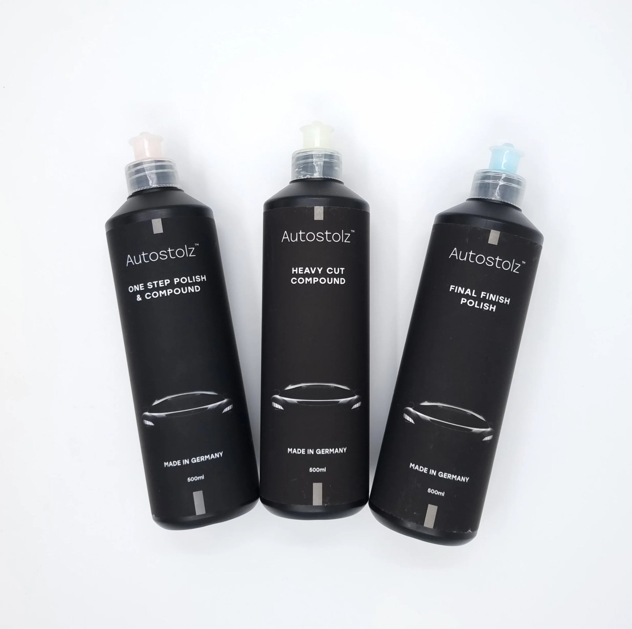 Autostolz Polishes Sampler 3 Pack - Made in Germany — Lovecars