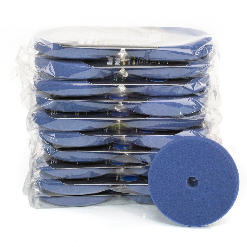 Box Of Autostolz/Rockcar Blue Euro Polishing Pad - 20 pads — Lovecars